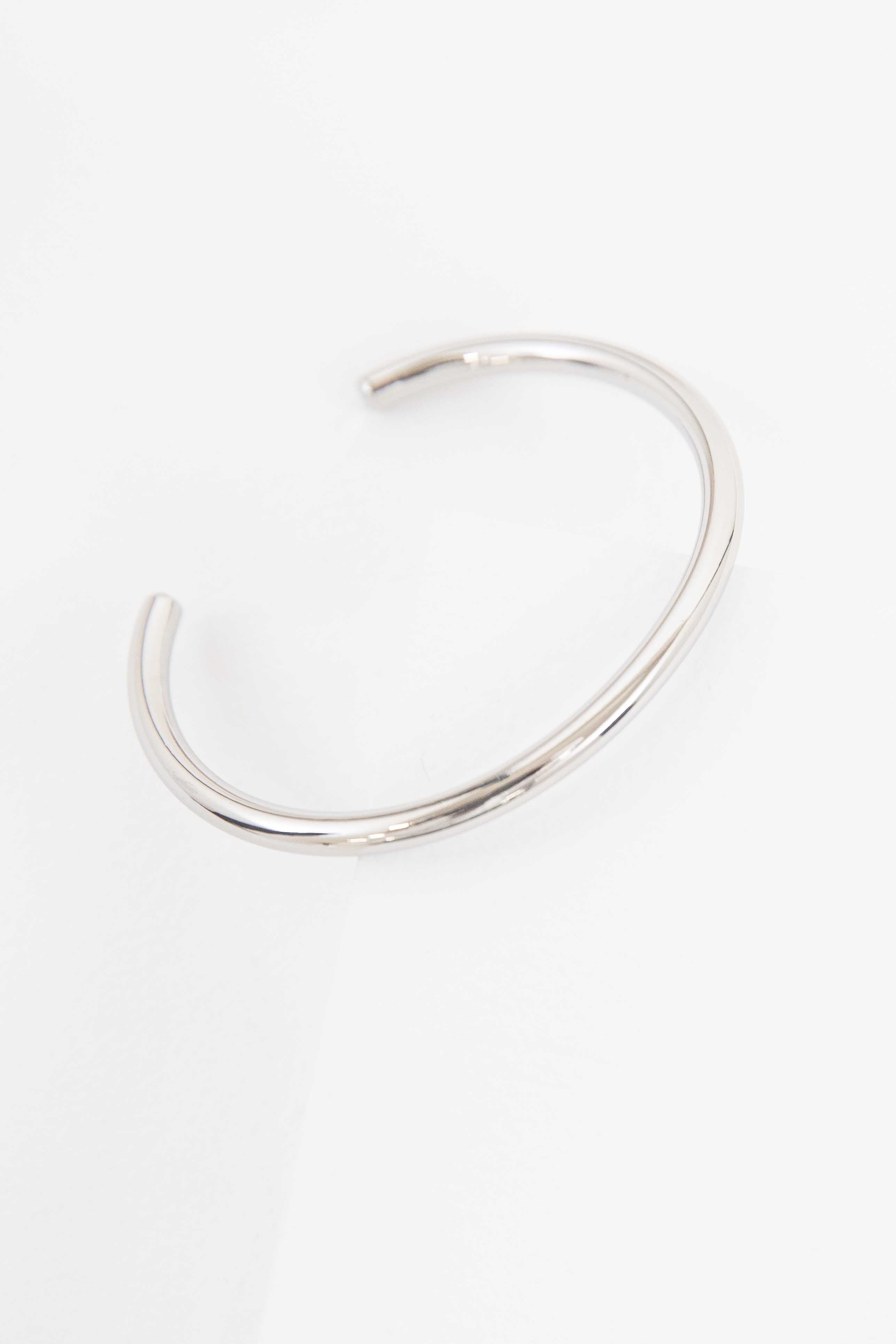 Solid Bar Cuff Bracelet | Silver – Lovoda