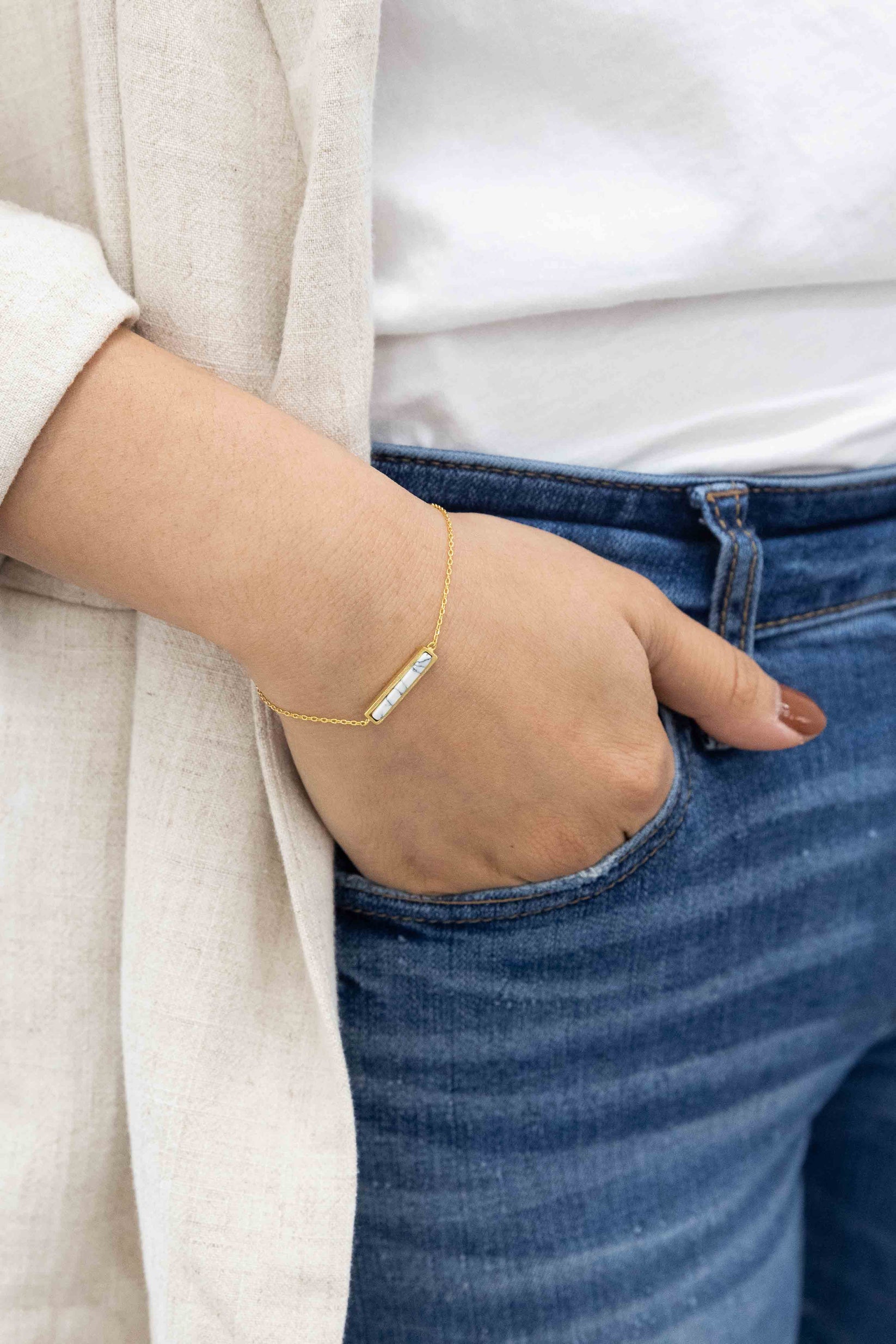 Marble Bar Bracelet – Lovoda